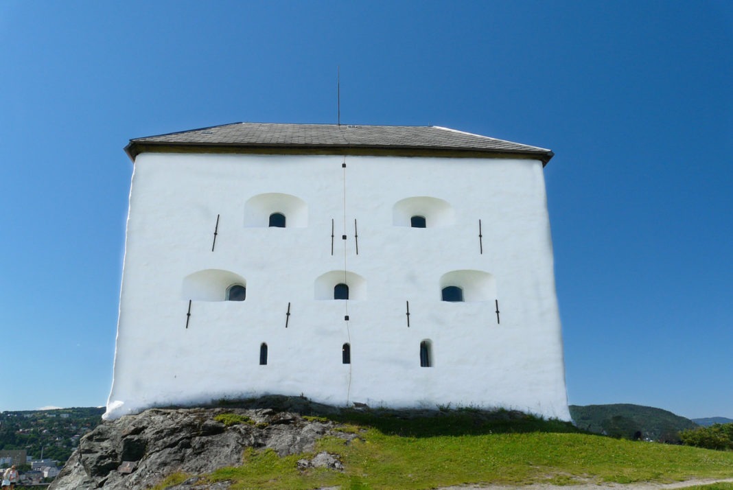 Kristiansten Festning in Trondheim - Fjordblick